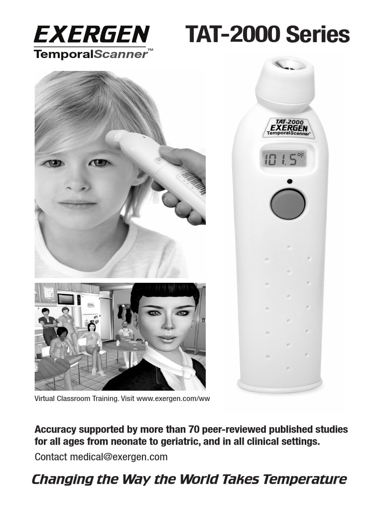 818503r10 Manual TAT2000 PDF | PDF | Fever | Thermometer