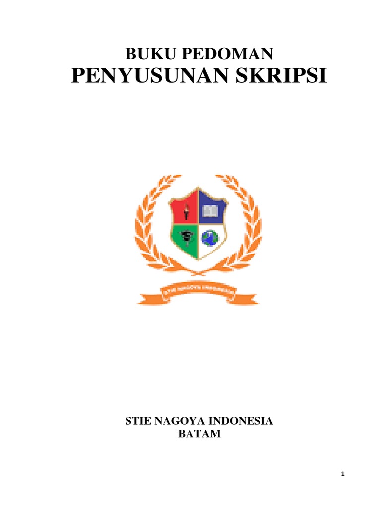 BUKU PEDOMAN Skripsi Universitas Nagoya | PDF