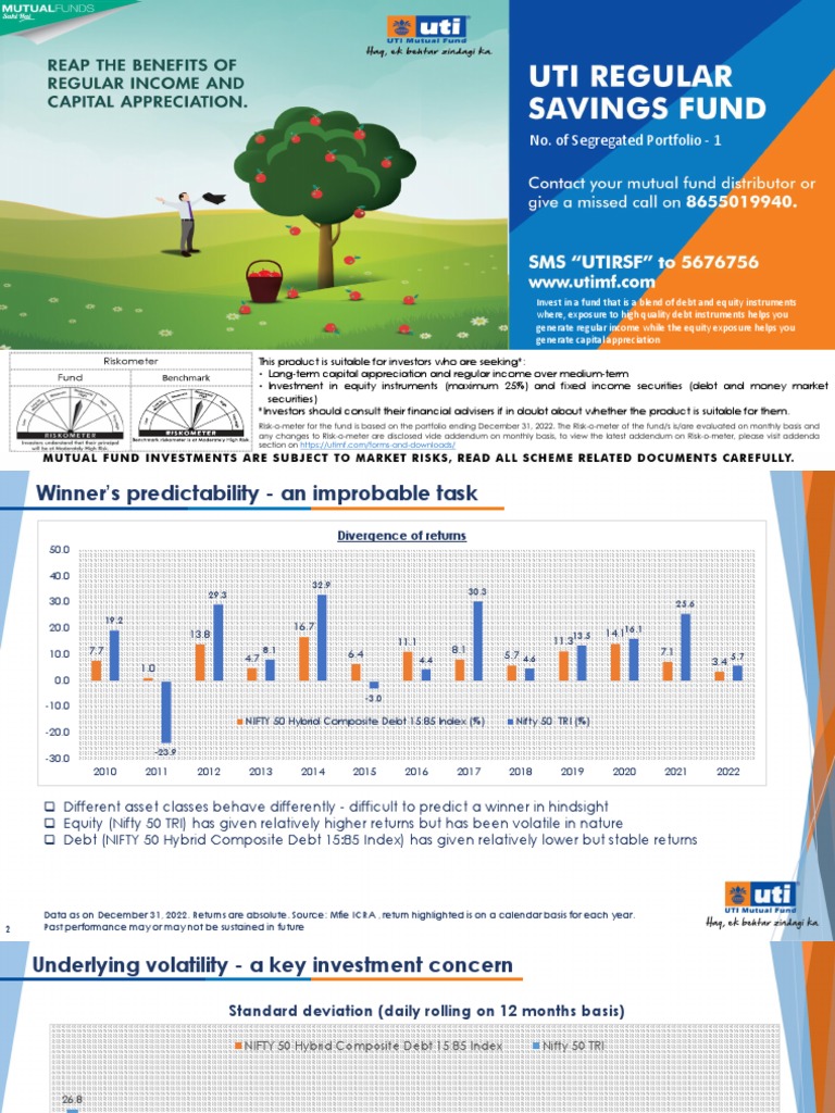 UTI Regular Savings Fund Overview | PDF | Investing | Asset Allocation