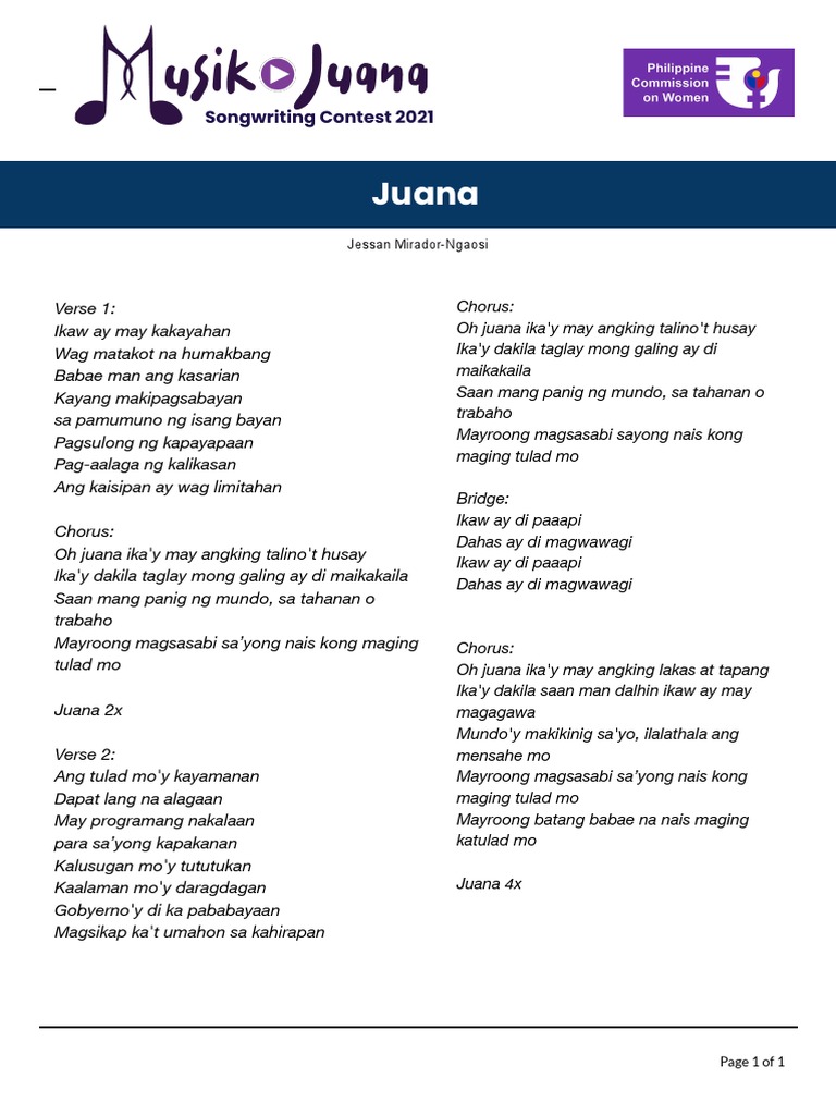 PCW-Audio-Juana-2021 | PDF