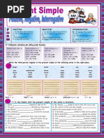 Present Simple Grammar Guide + Exercises | PDF | Language Families ...