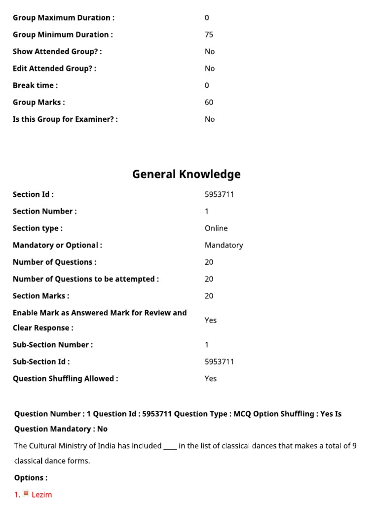 General Knowledge 2 | PDF
