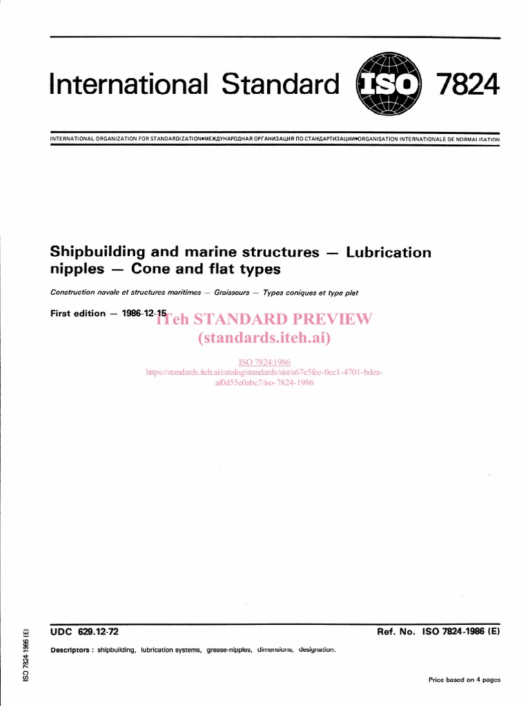 Iso 7824 1986 | PDF | International Organization For Standardization ...