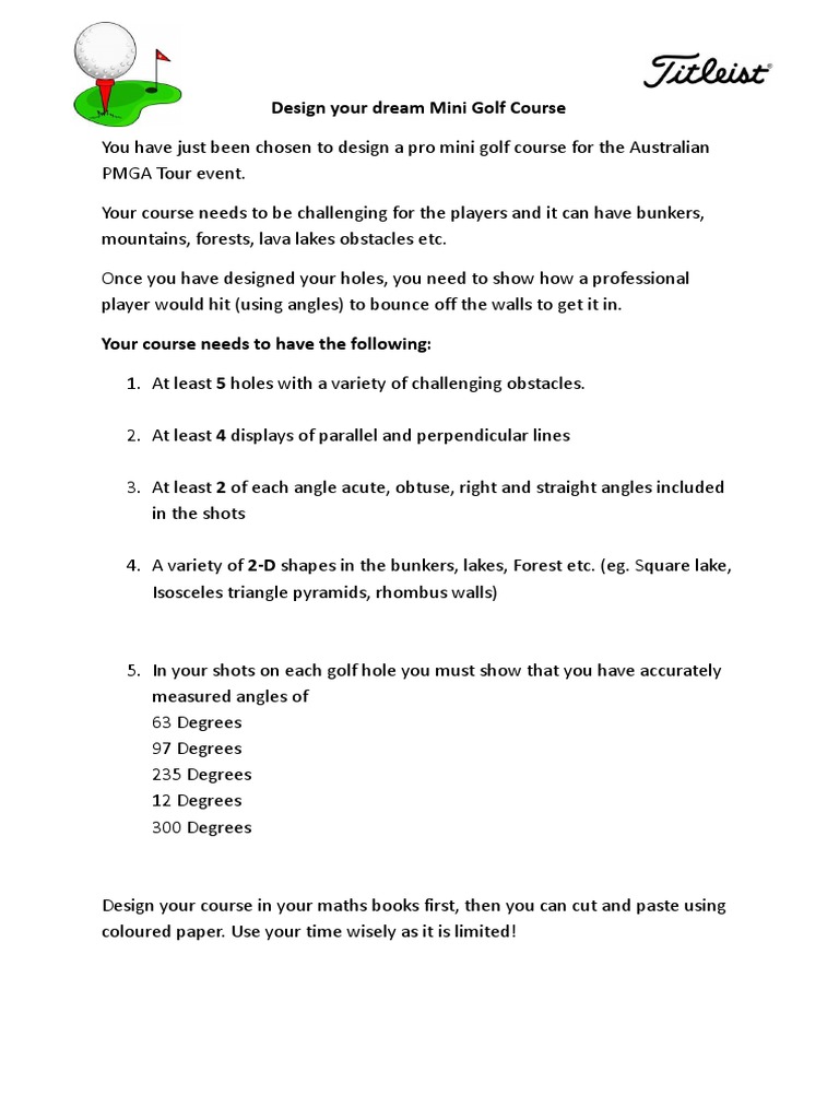 Design-your-dream-Mini-Golf-Course.docx.pdf | PDF