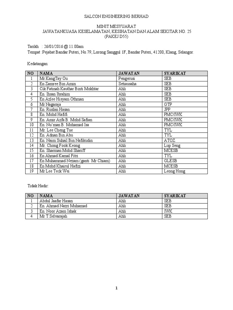 Example SHC MOM | PDF