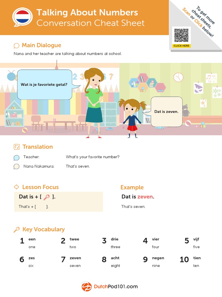 Dutch Numbers PDF | PDF