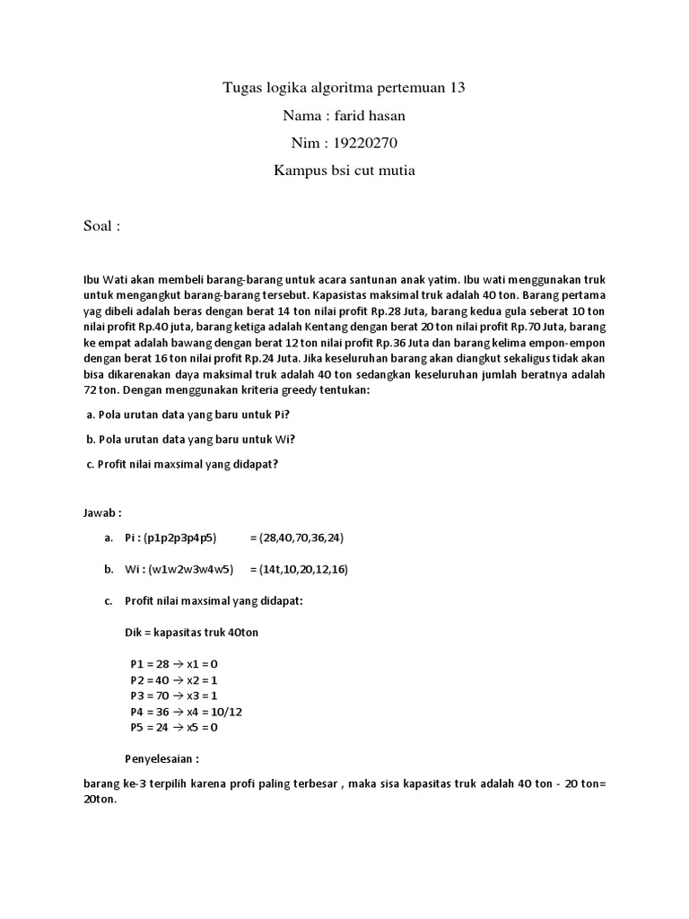 OPTIMAL LOADING | PDF