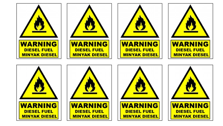 Signage Diesel Fuel | PDF