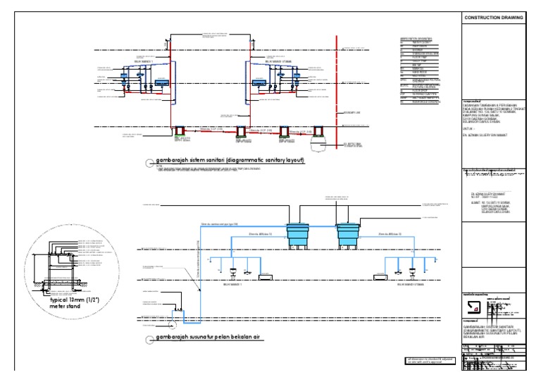 Diagramatic Plumbing Layout PDF | PDF | Chemical Engineering | Home ...
