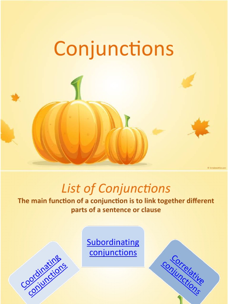Conjunction | PDF | Language Mechanics | Syntax