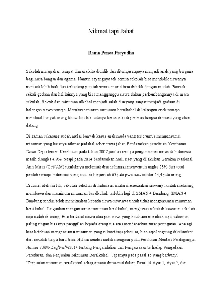 Nikmat Tapi Jahat | PDF