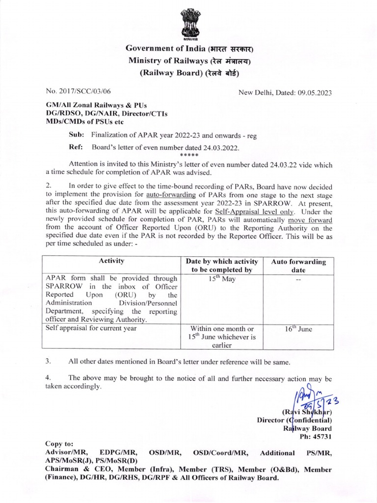 APAR Auto-Forwarding Guidelines 2023 | PDF