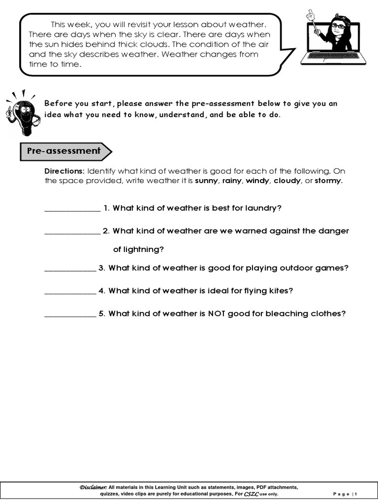 Science 2-Week 2 PDF | PDF | Sky | Cloud Science 2-Week 2 PDF | PDF | Sky | Cloud