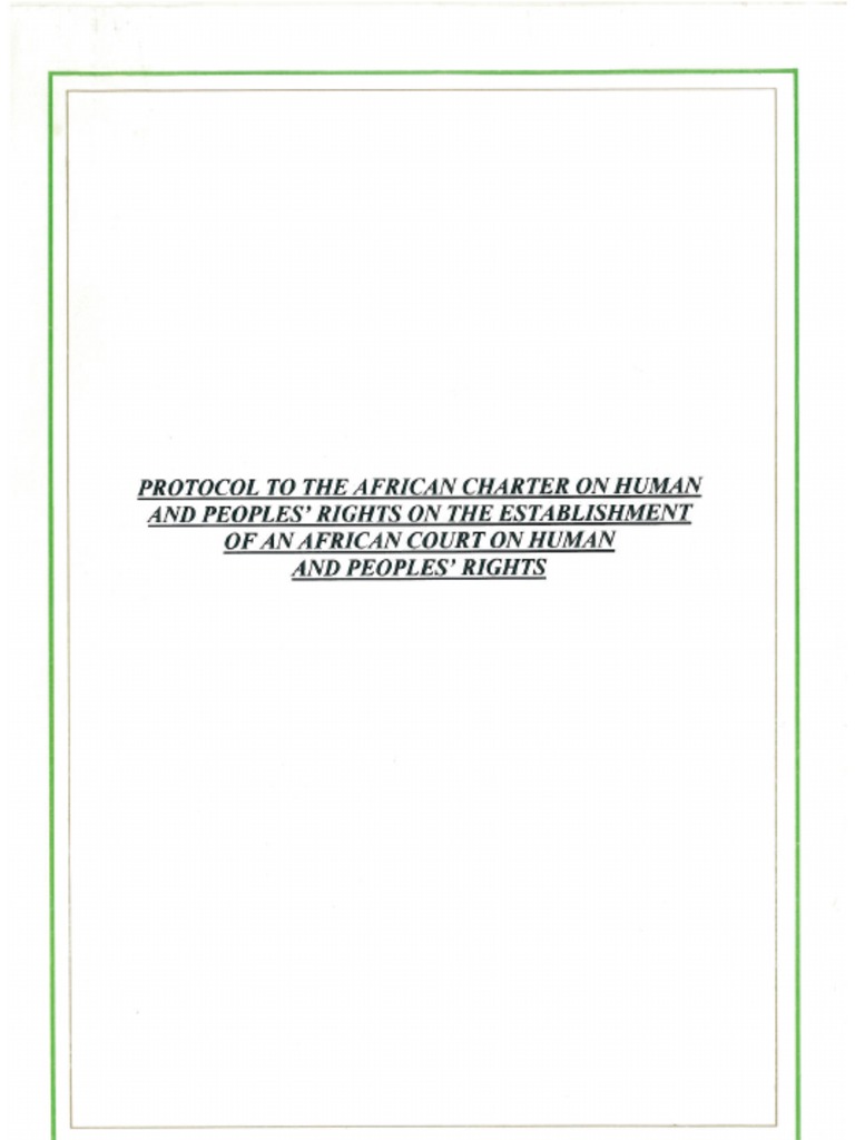36393-Treaty-0019 - Protocol To The African Charter On Human and ...