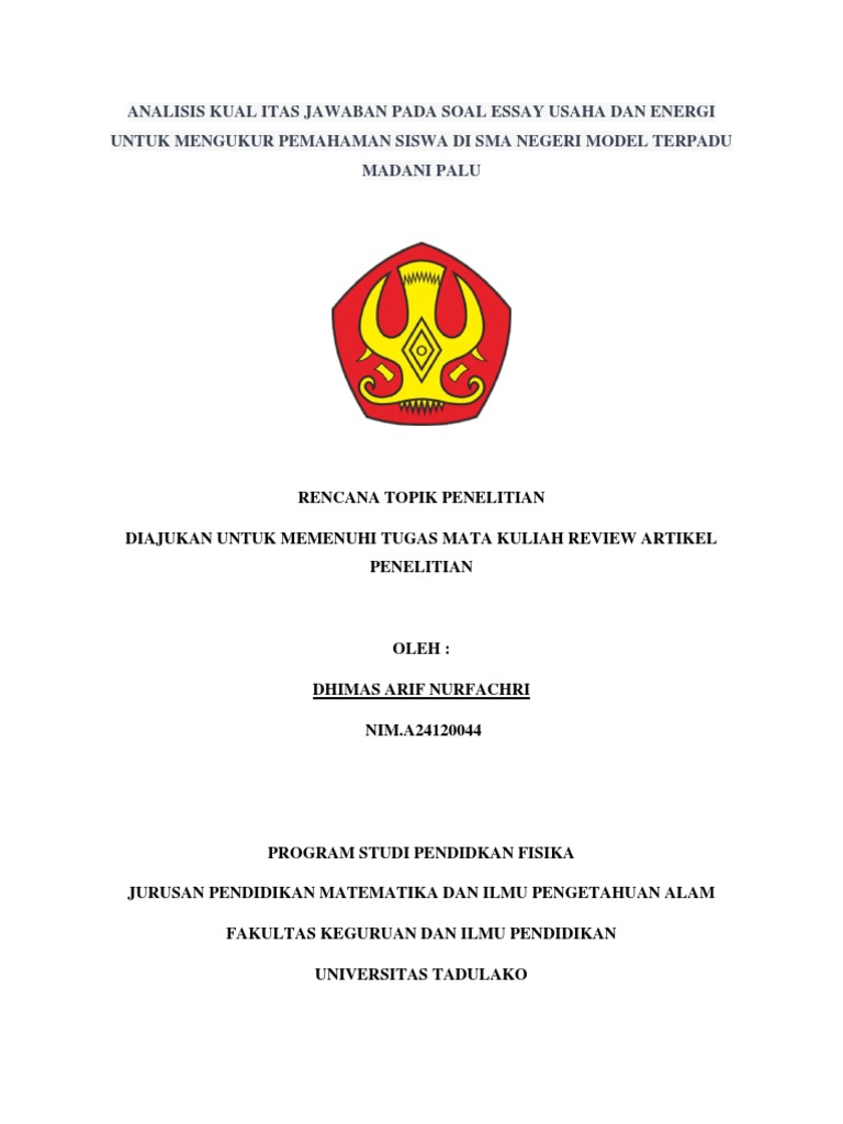 SINOPSIS - Dhimas A.N - A24120044 | PDF