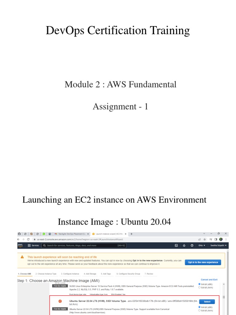 AWS-EC2 Instance | PDF