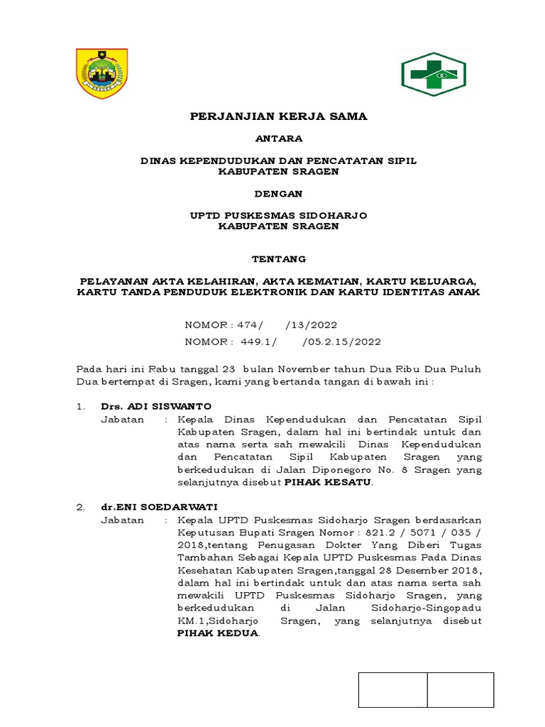 Dukcapil Draf PKS | PDF