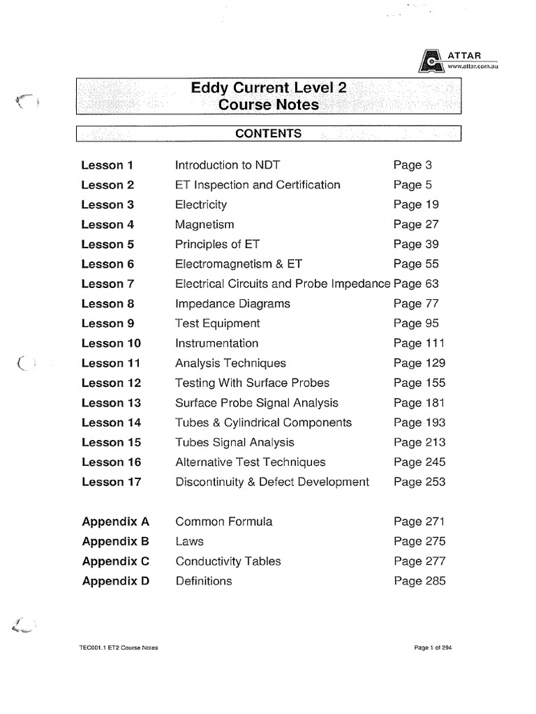 EC LVL 2 Notes 1-5 | PDF