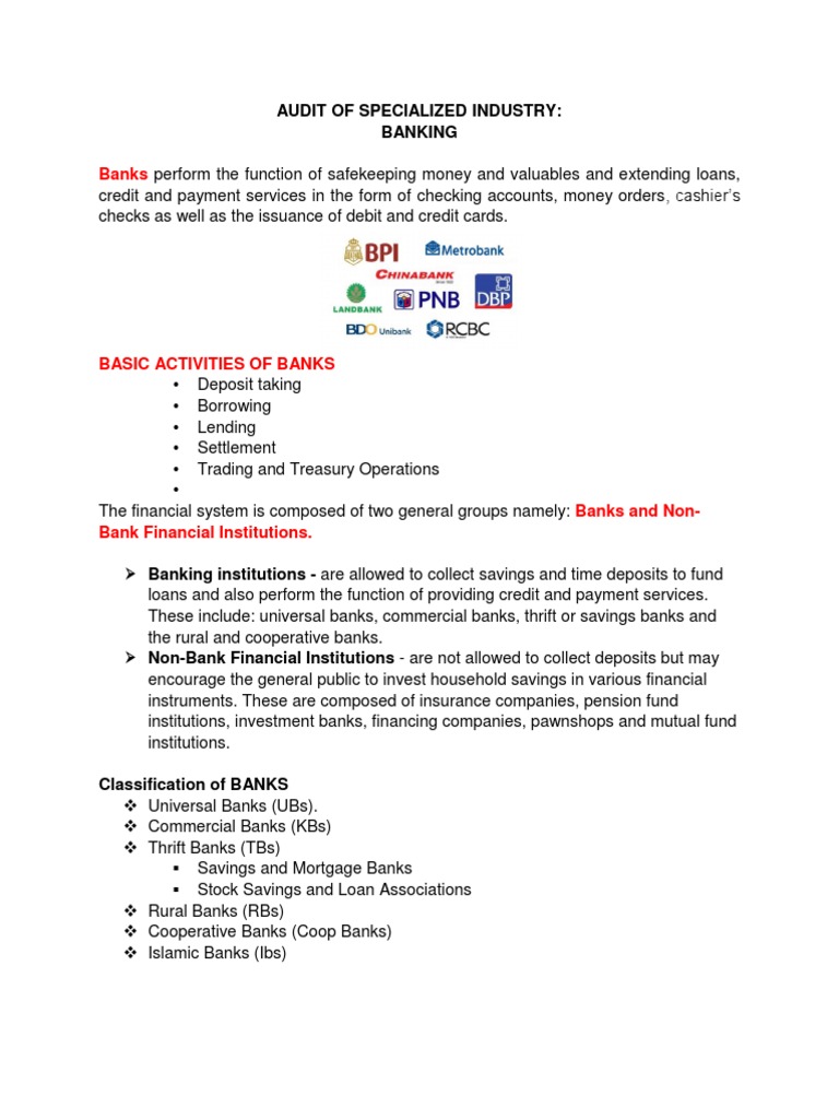 Banking Audit Essentials Guide | PDF | Financial Risk | Audit