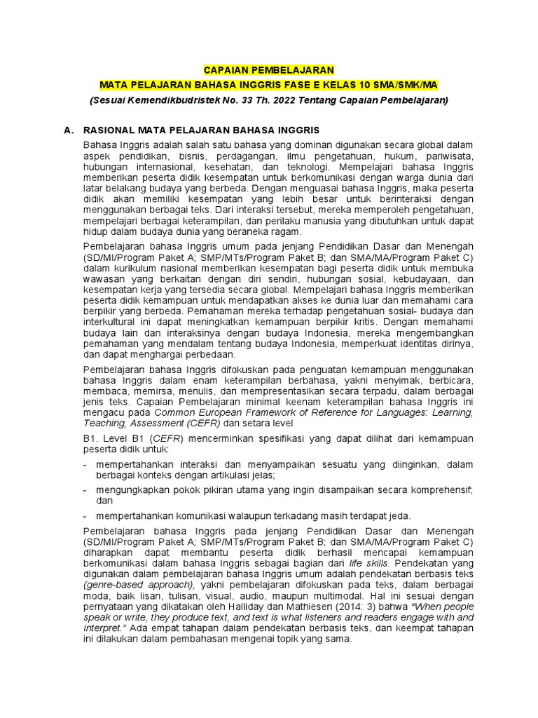 CP Fase E - BING | PDF