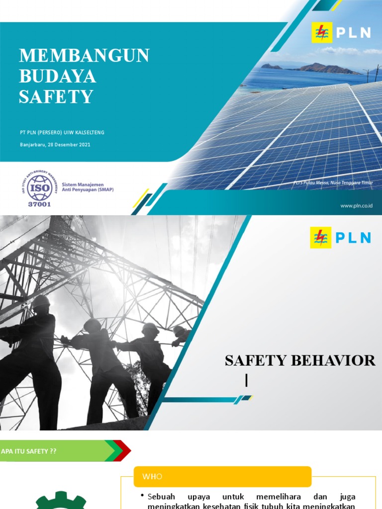 Materi Safety-Desember 2021 | PDF