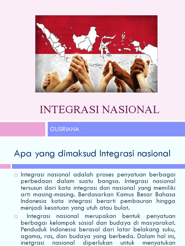 Integrasi Nasional | PDF