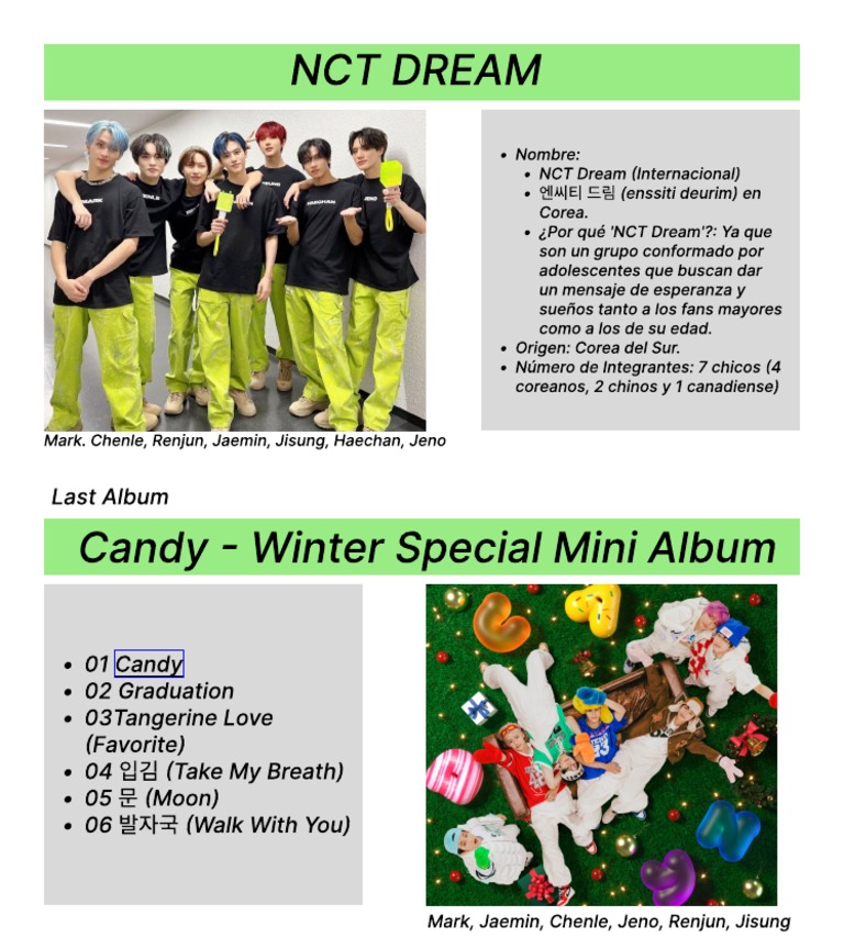 NCT Dream | PDF