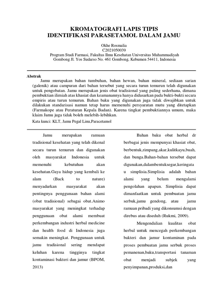 PDF LAPRES ANFAR-Okhe Rosmalia-C2021050039-2B | PDF