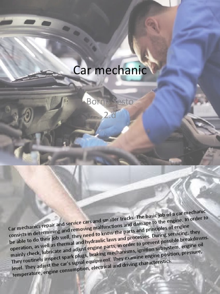 Car Mechanic | PDF