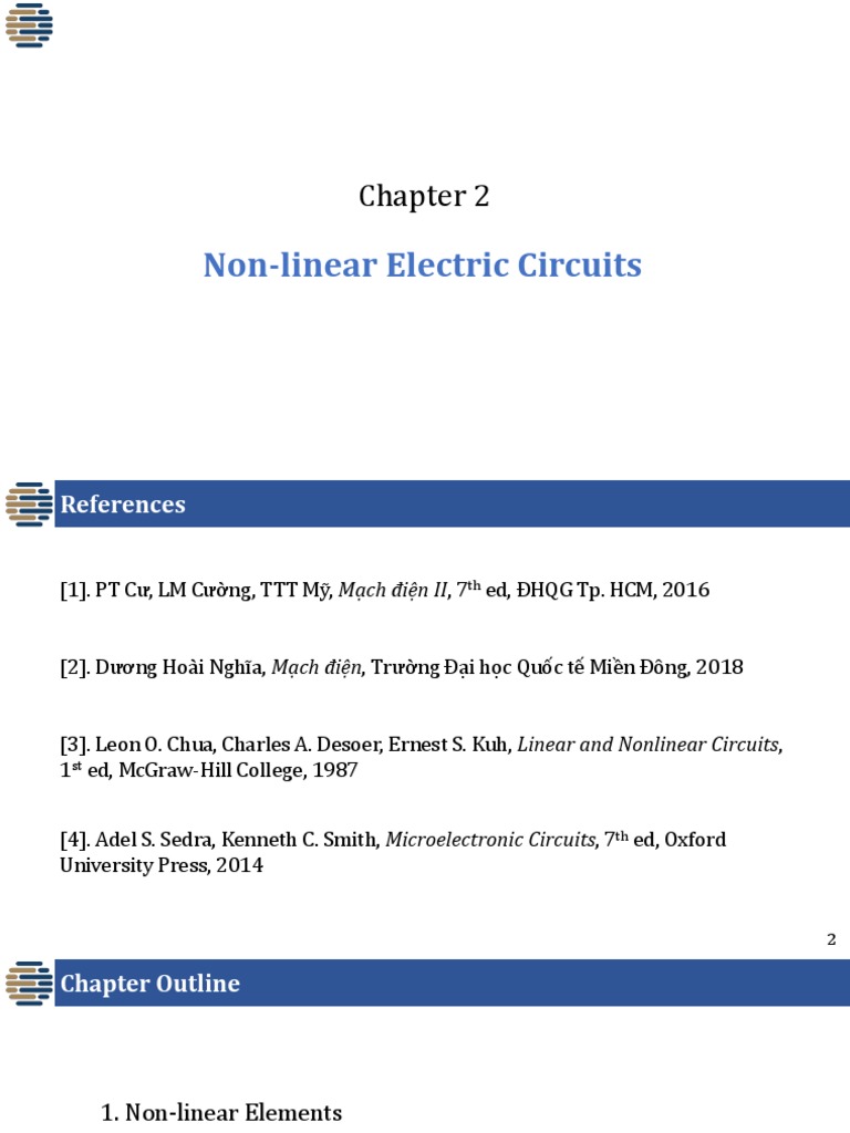 Chapter 2. Non-Linear Electric Circuits PDF | PDF | Electrical Network | Electrical Engineering