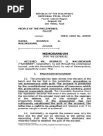 Demurrer To Evidence - Sample | PDF | Demurrer | Evidence