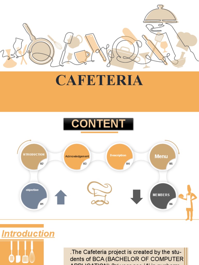 Cafeteria Pdf Cooking Foods