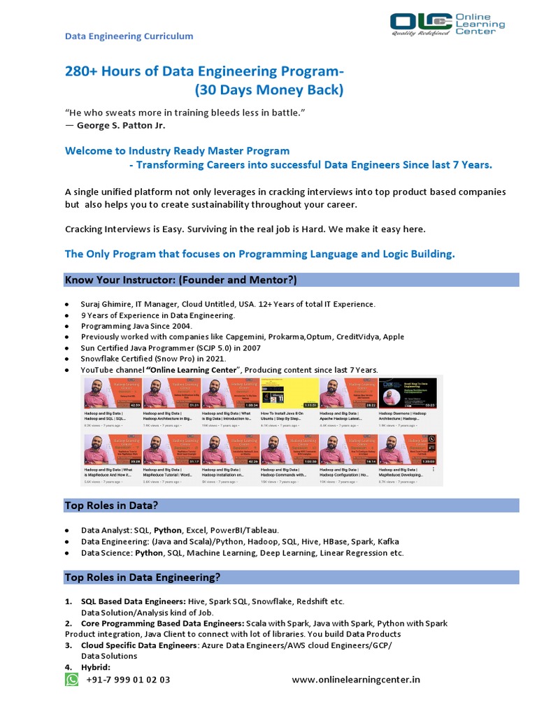 OLC Induction Program - 20-Jan-2023 | PDF | Apache Spark | Scala (Programming Language)