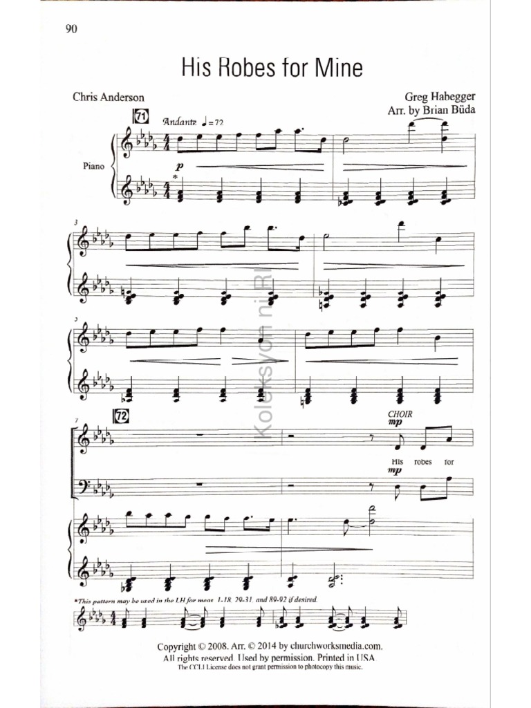 His Robes For Mine KNR | PDF