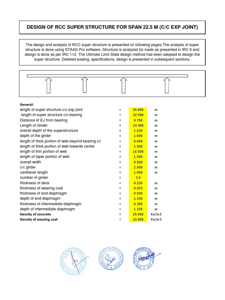RCC GIRDER DESIGN Check | PDF | Beam (Structure) | Bending