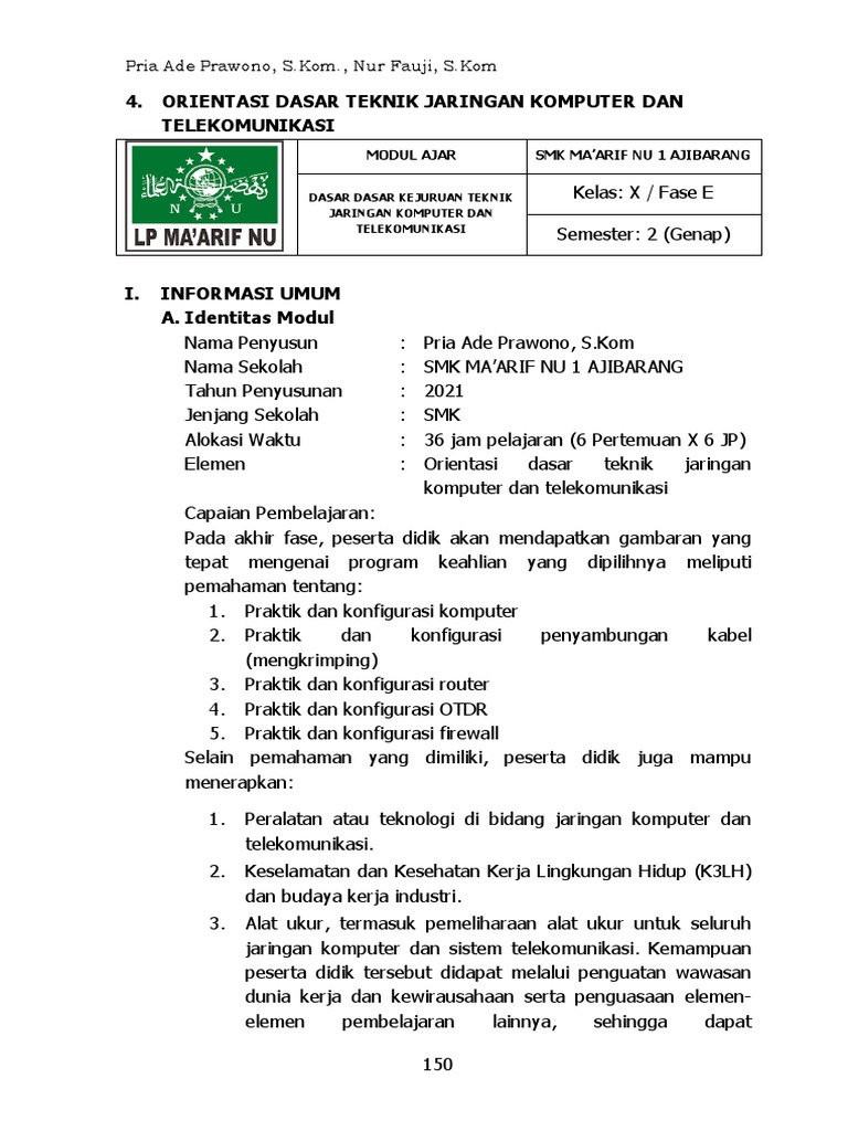 6.5 Dasar TJKT PDF | PDF