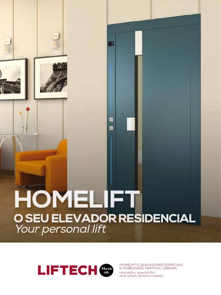 Catálogo Homelift - LIFTECH | PDF | Engenharia Civil | Materiais