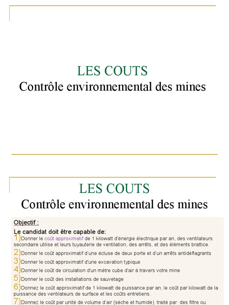VCM1 4 Cost - Francais New | PDF | Obliger | Pression