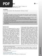 VY Advancement Flap for Fingertip Injuries | PDF | Finger | Hand