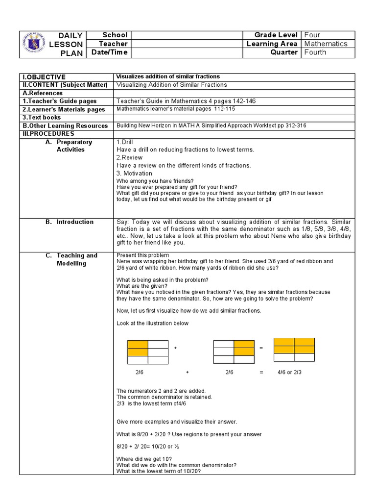 DLP-MATH-NOV. 28-Dec. 2 | PDF | Mathematics | Arithmetic
