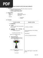 DLP in Science 3 Lesson 1.1 Q3 LC1 | PDF | Learning | Cognition