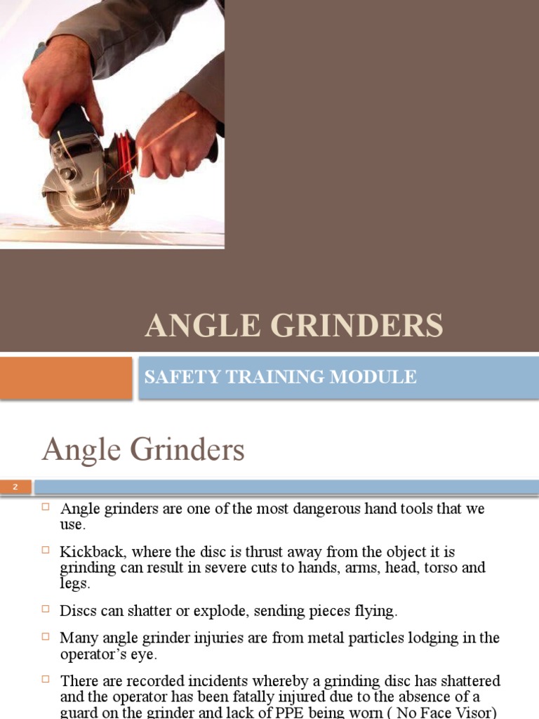 Angle Grinders | PDF | Grinding (Abrasive Cutting) | Tools