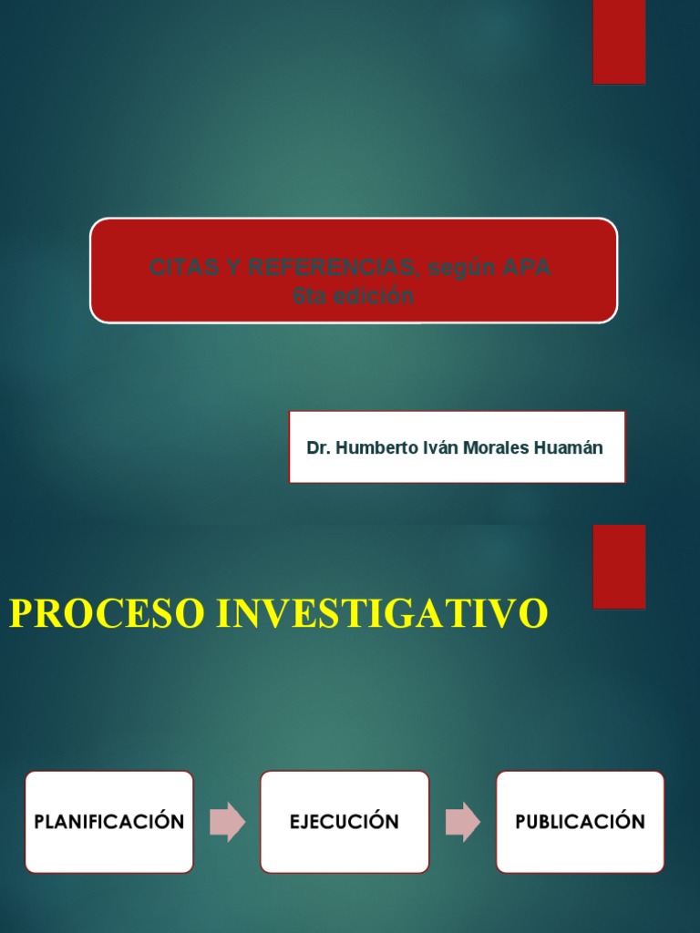 NORMAS APA.ppt | PDF | Estilo apa | Citación