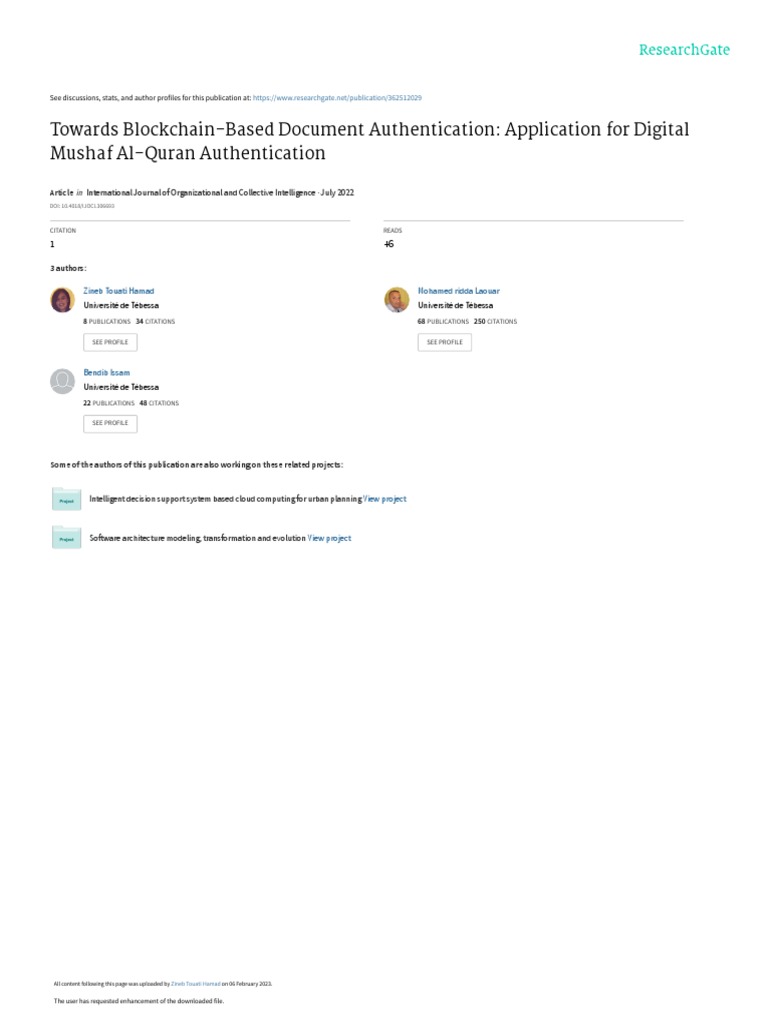 Icsent | PDF | Authentication | Distributed Computing