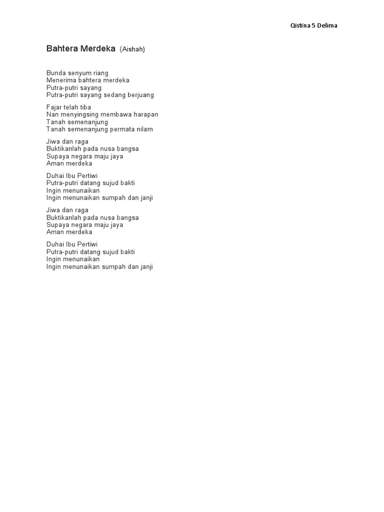 Bahtera Merdeka | PDF