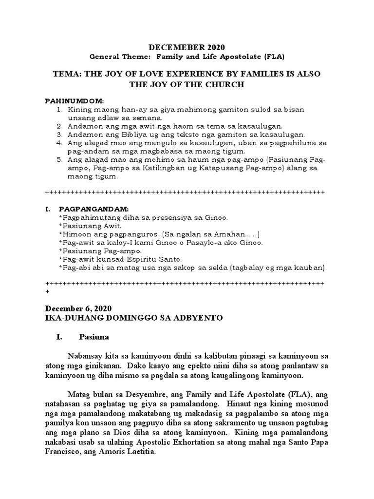 Pag-ampo sa Katilingban | PDF