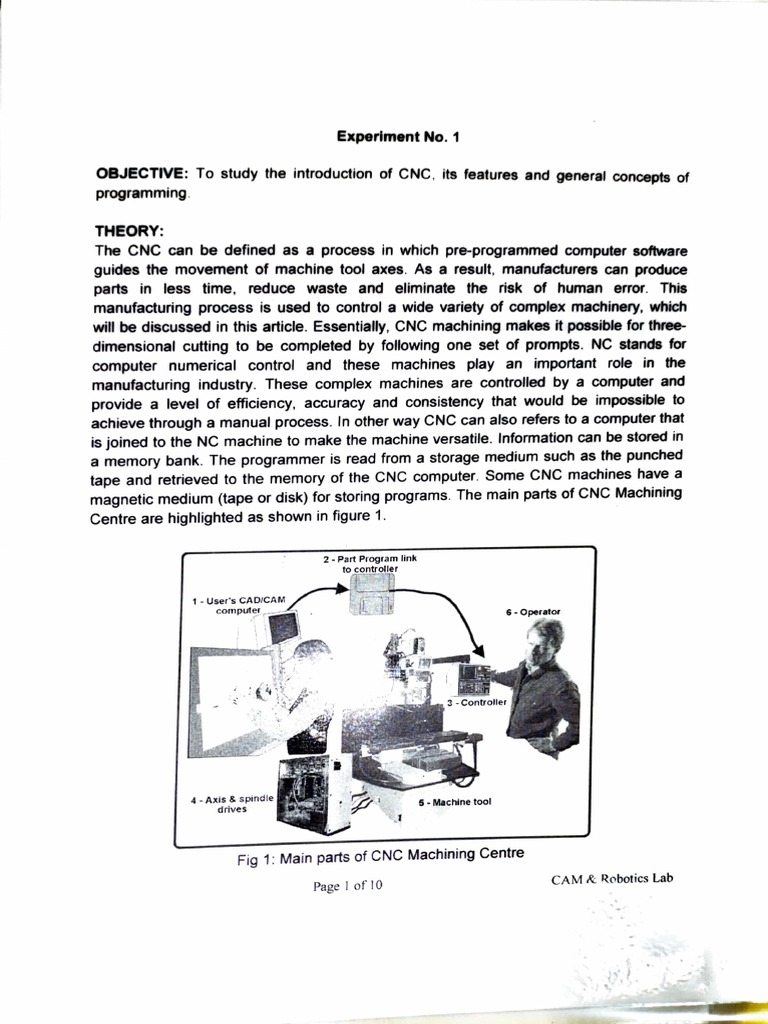 Intro To CNC PDF | PDF