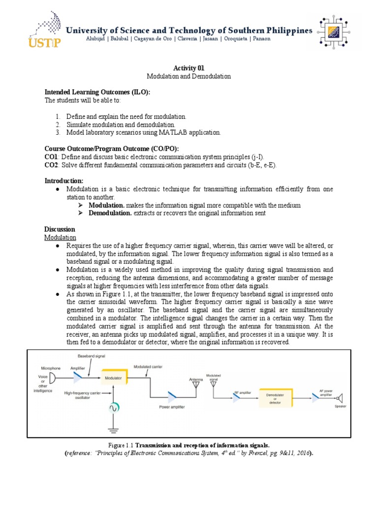 Understanding Modulation and Demodulation | PDF | Modulation | Frequency Modulation