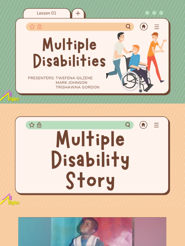 Multiple Disability Presentation | PDF | Disability | Genetic Disorder