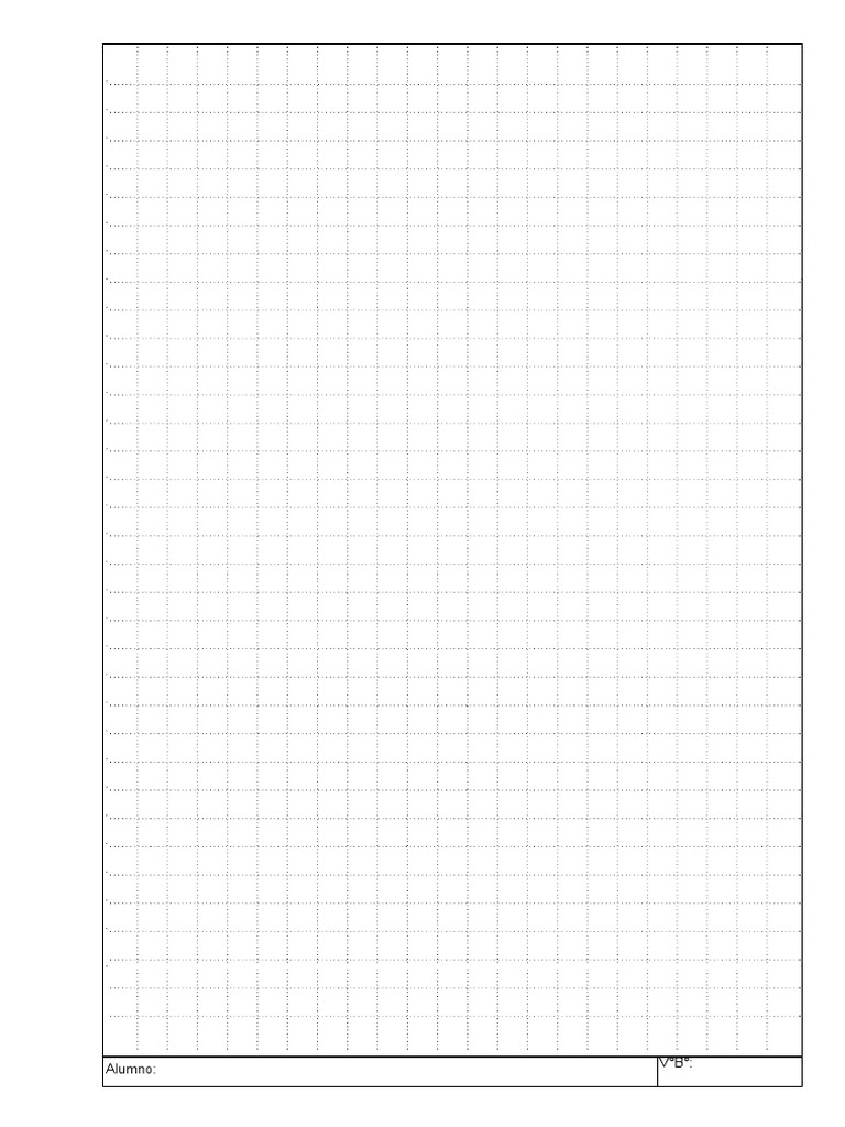 Hoja A4 Con Grilla | PDF